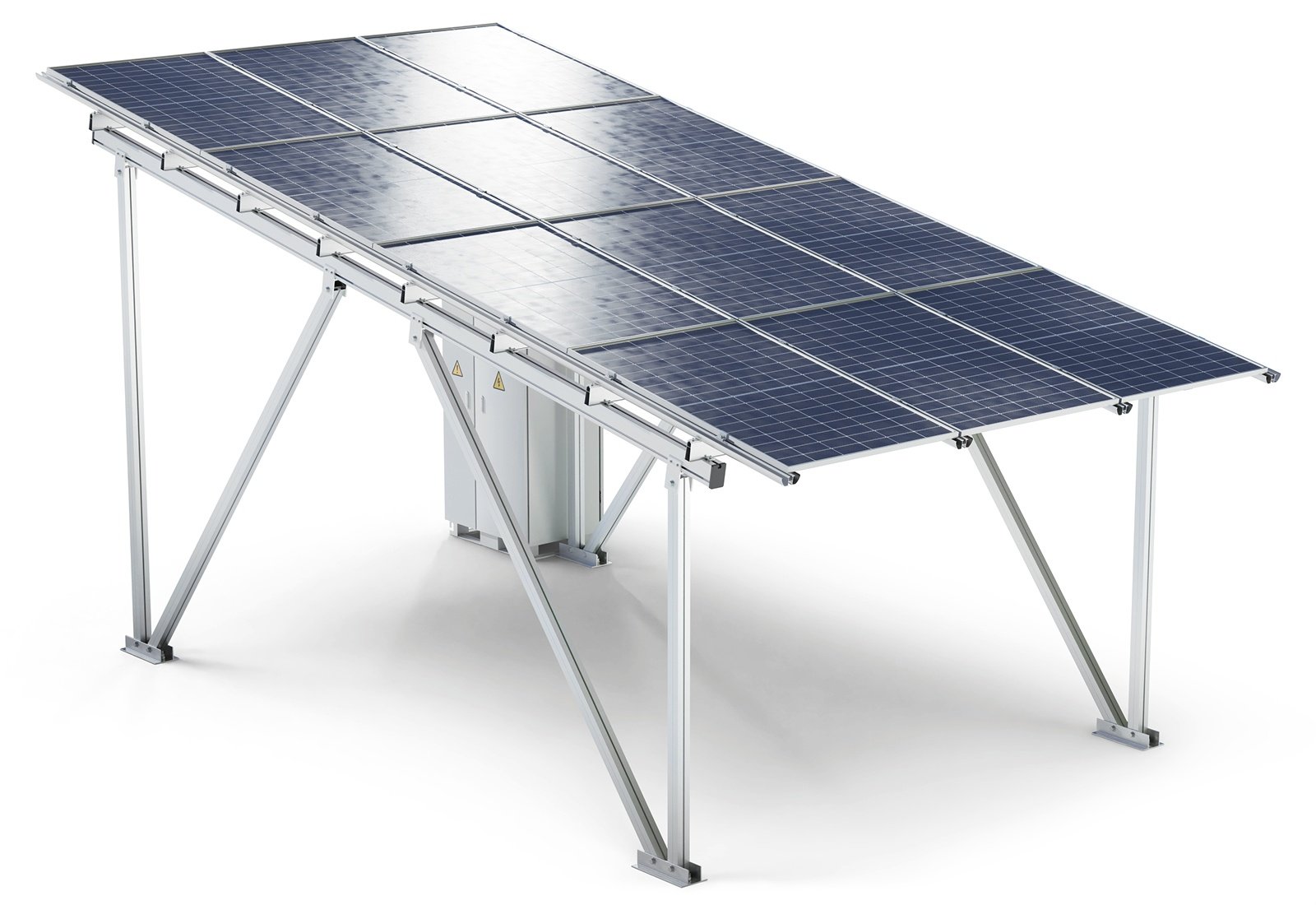 SoloPort - Carport med solceller som inte är kopplad till elnätet ...